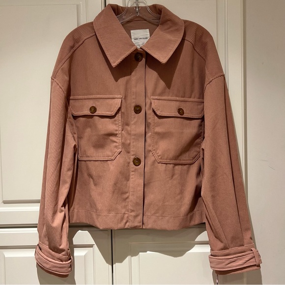 Avec Les Filles | Jackets & Coats | Avec Les Filles Shacket Corduroy ...